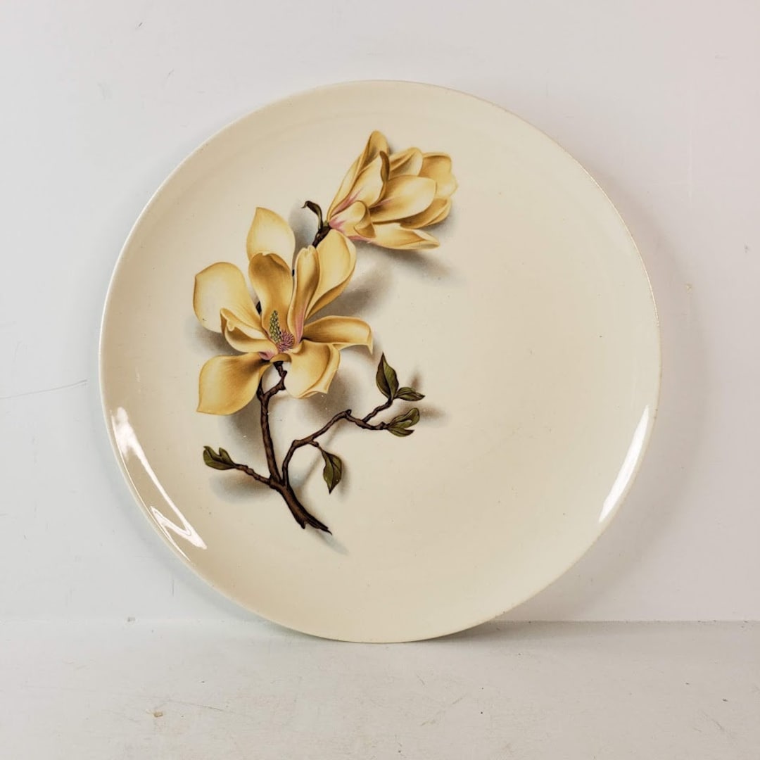 Universal Potteries Ballerina Dinner Plate Southern Gardens Pattern 9 7 ...