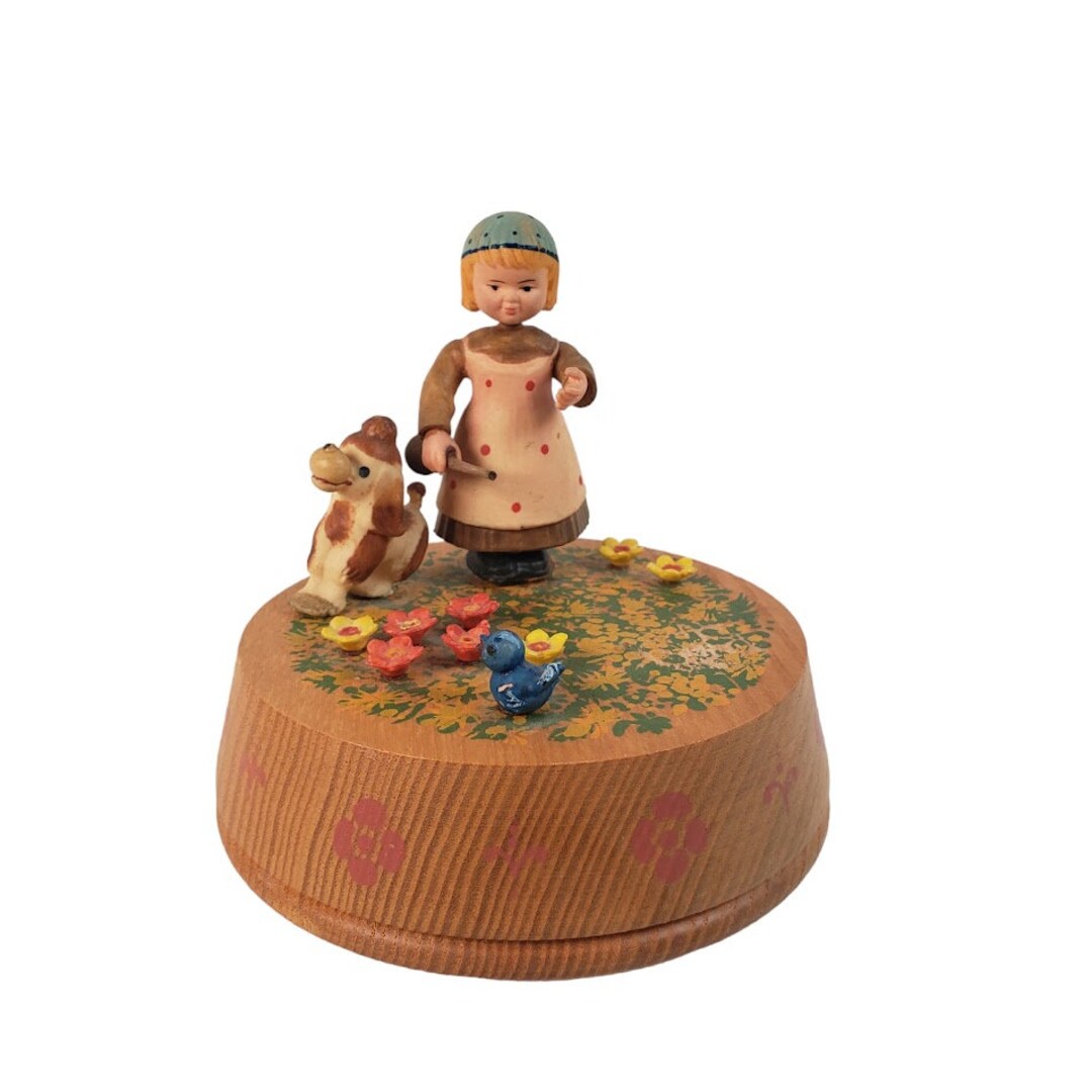 Anri Music Box Made in Italy Plays I'd Like to Teach the World to Sing ...