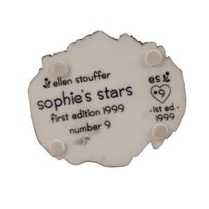 Ellen Stouffer Figurine Sophie's Stars #9 First Edition 1999 Resin - Etsy