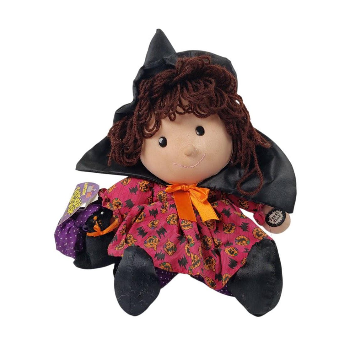 Dandee Tickle Wiggle Witch Animated Halloween Stuffie Watch for Video ...