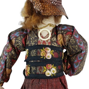 Vintage Phoebe Greathouse Winifred Baxter Cloth Folk Art Doll Burt's ...