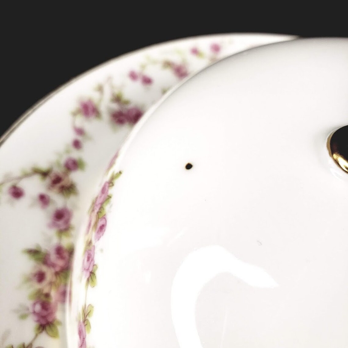 Vintage EAP Adolf Persch Porcelain Covered Butter Dish With | Etsy