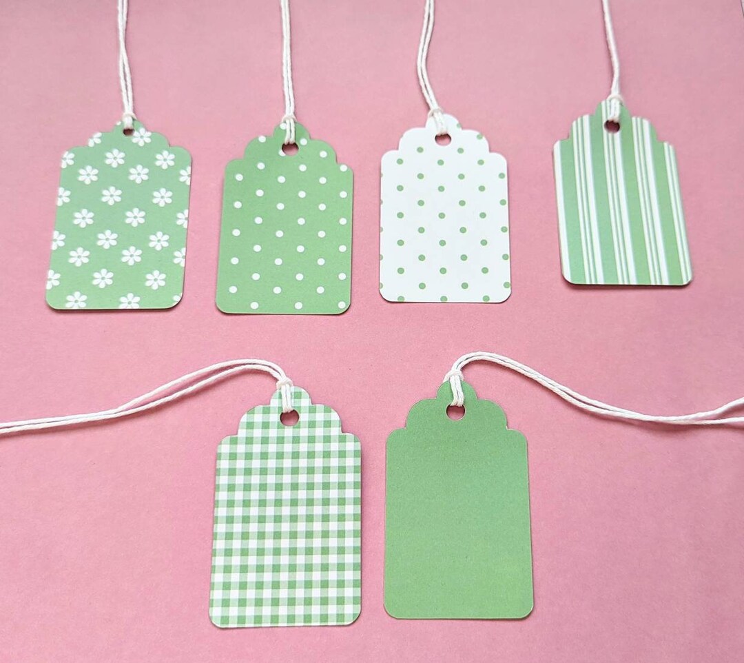 Pack of 6 Gift Labels, Gift Labels, Birthday Labels, Blank Gift Tags ...