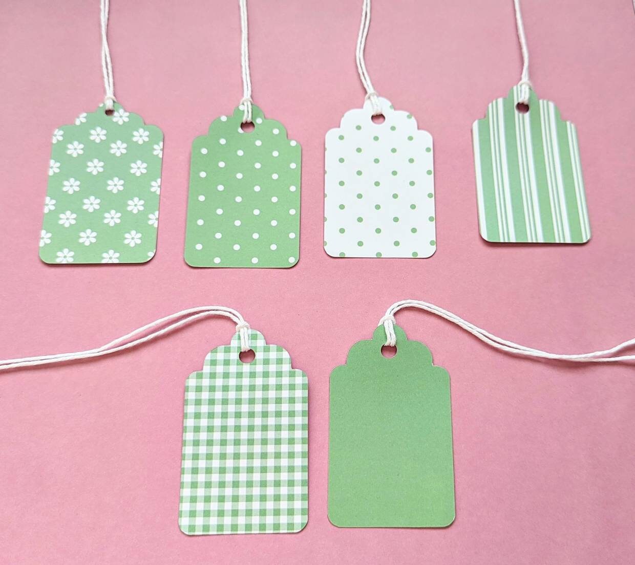 Pack of 6 Gift Labels, Gift Labels, Birthday Labels, Blank Gift Tags ...