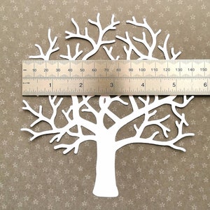 Pack of 2 Green Die Cut Tree, Family Tree, Tree of Life, Card Topper ...