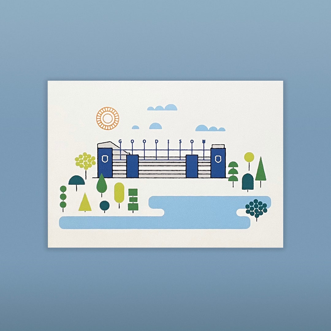 Everton FC Goodison Park Stadium Print - Etsy