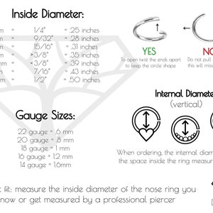 Gold Triple Stacked Beaded Septum Ring With Gap - Piercing - Hoop ...