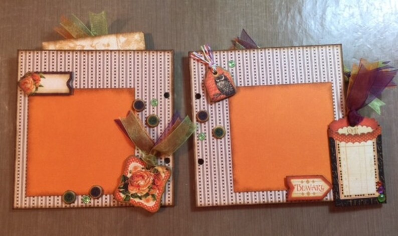 Graphic45 "an Eeri Tale" Mini Chipboard Album Complete Just Add Pics ...