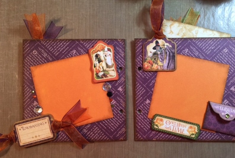 Graphic45 "an Eeri Tale" Mini Chipboard Album Complete Just Add Pics ...