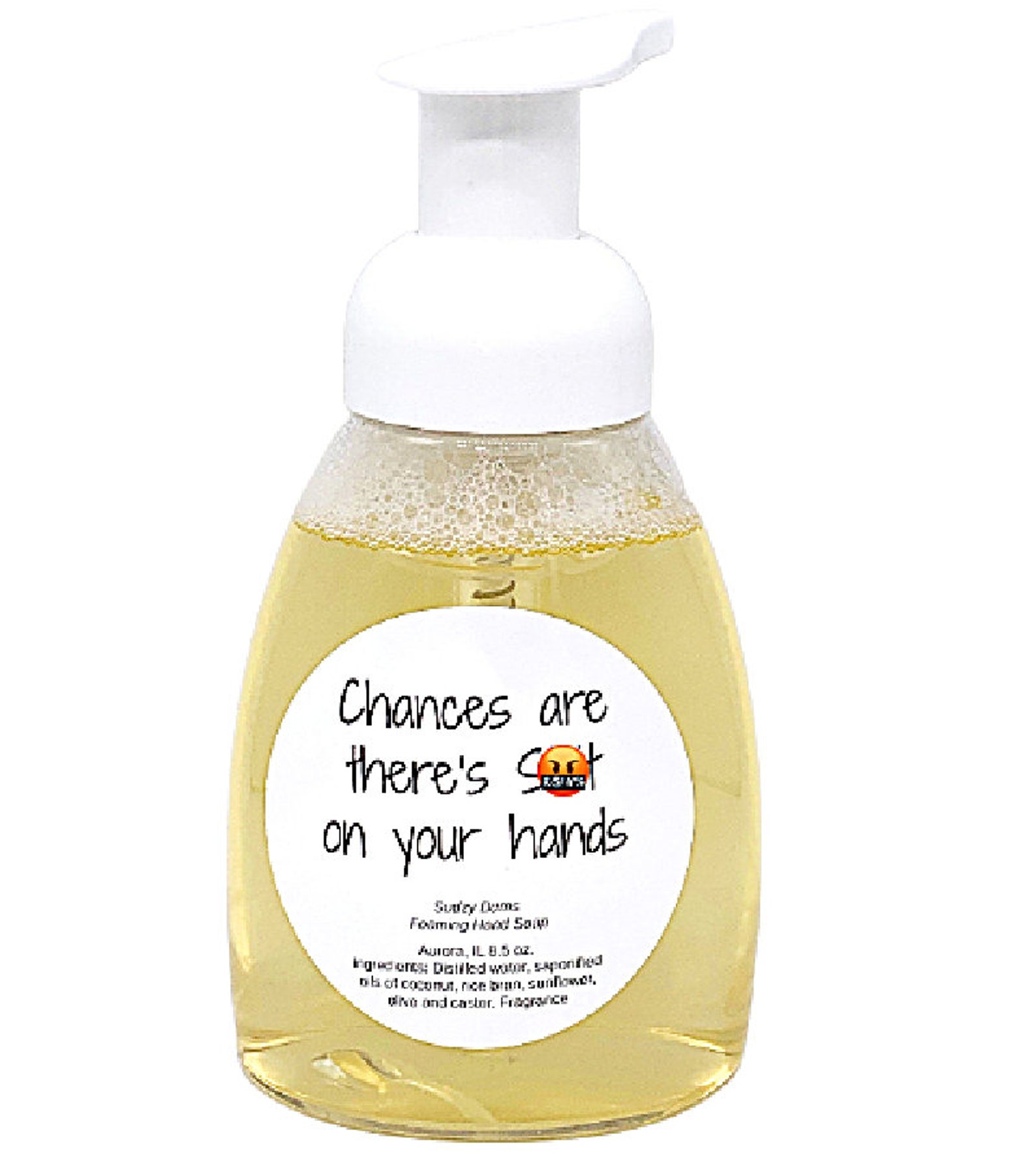 Funny hand soap Chances are theres Sh funny foaming hand | Etsy