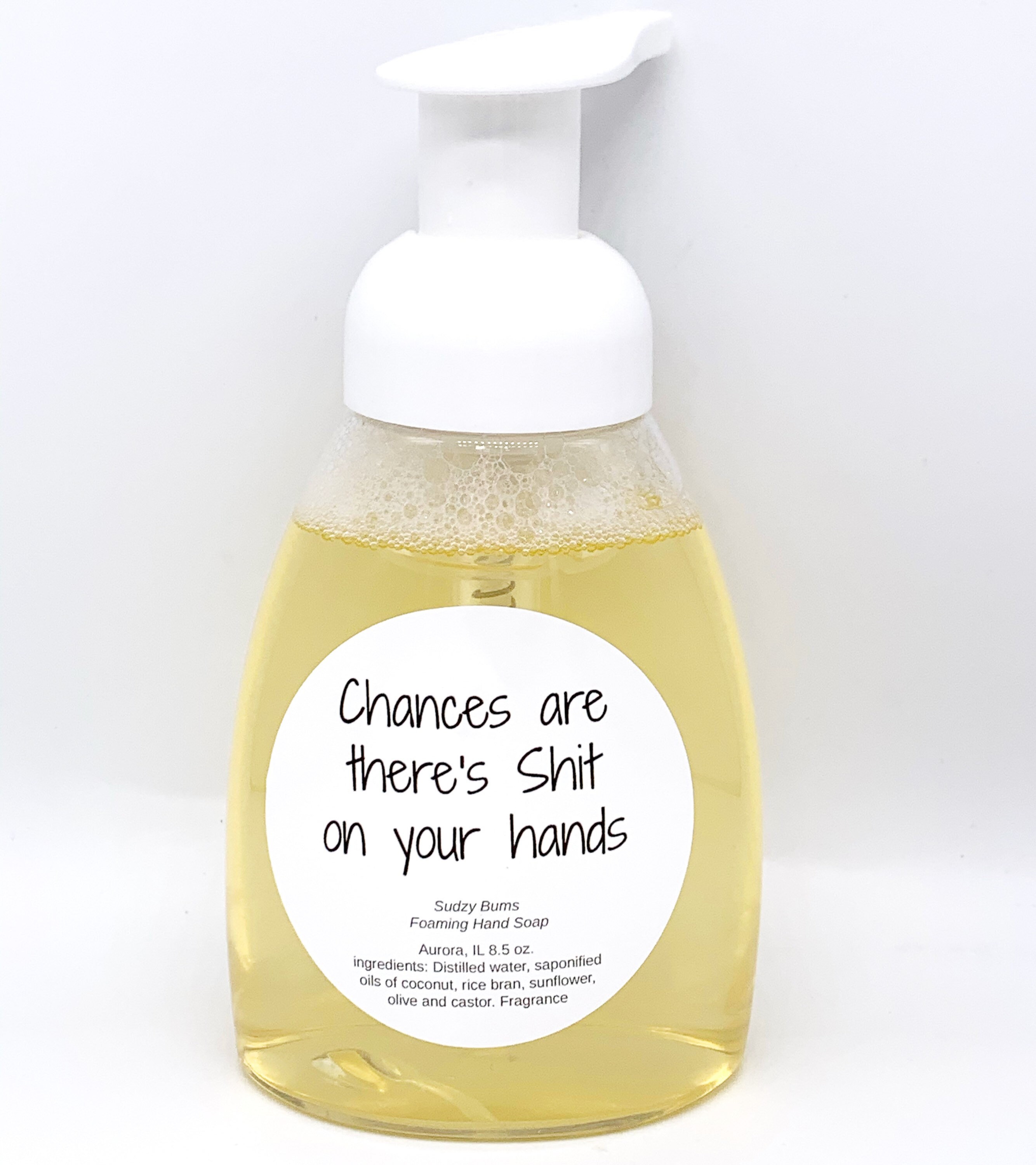 Funny hand soap Chances are theres Sh funny foaming hand | Etsy
