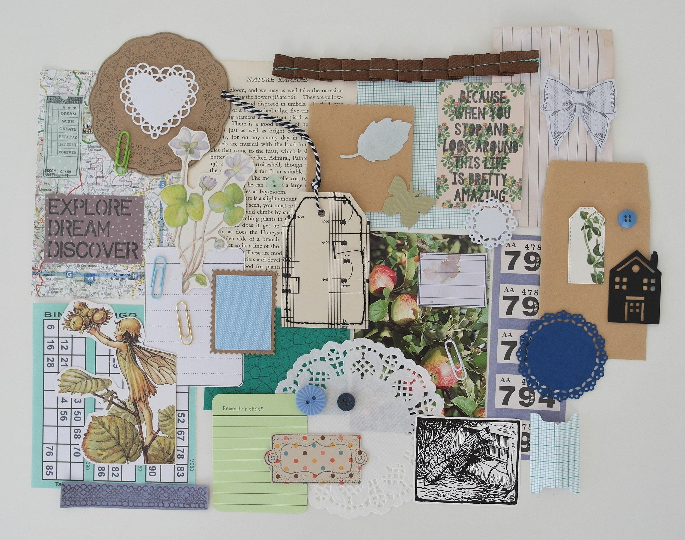 Grab Bag Mystery Bag Happy Mail Craft Kit Craft Bag - Etsy