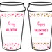 Printable Cup Cozy Template | Packaging | Valentine Crochet Coffee Cup ...