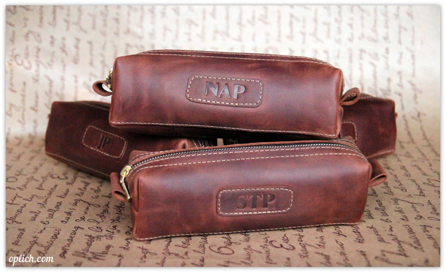 Leather Men's Toiletry Bag / Personalized Gift / Leather - Etsy