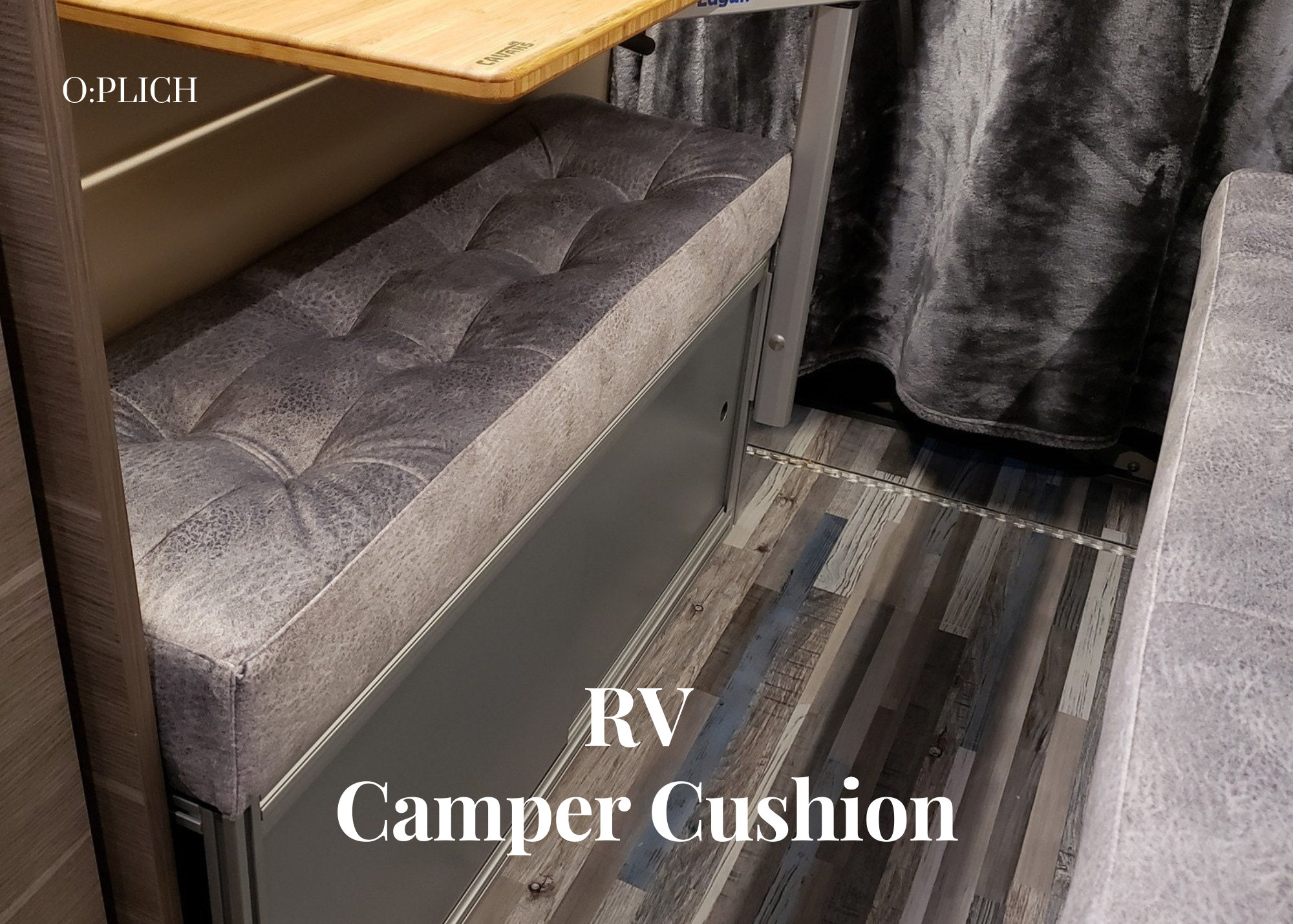RV Camp Cushions - Van Cushions -trailer Cushions - Custom Size ...