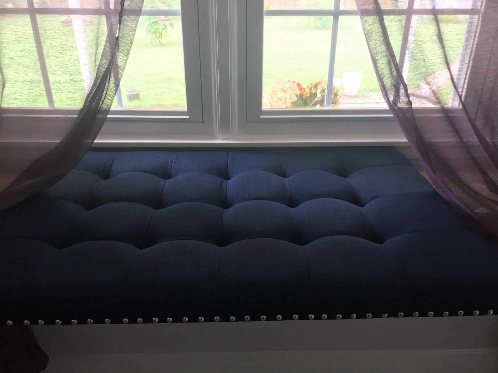 Coffee Table Custom Cushion Tufted Cushion Made to Order - Etsy