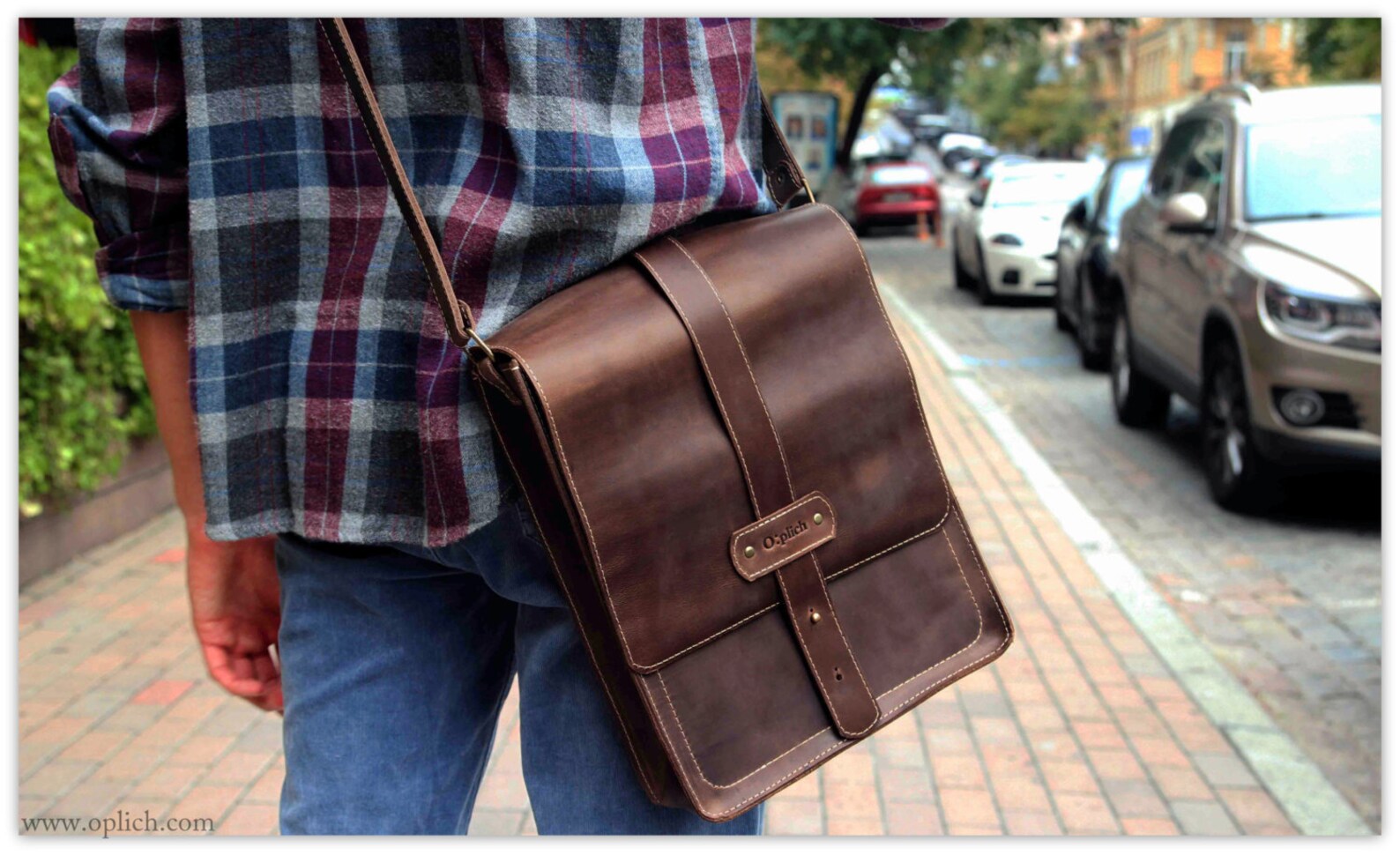 Crossbody Satchel Bag for Men/french Roast Dark Coffee Brown - Etsy