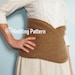 Back Kidney Warmer Knitting Pattern - Haramaki Warmer Knit Pattern ...