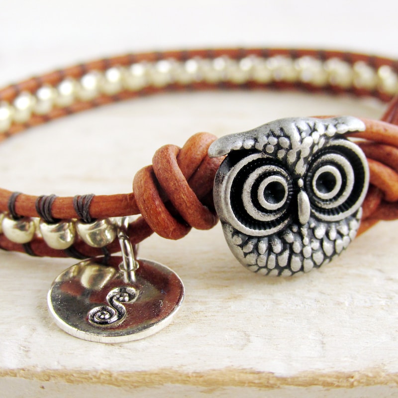 Leather Owl - Etsy