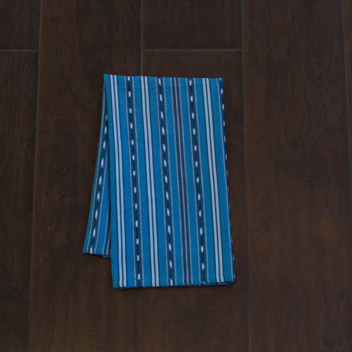 Blue Kitchen Hand Towels, Set 2, Fair Trade, Unique Dish and Tea ...
