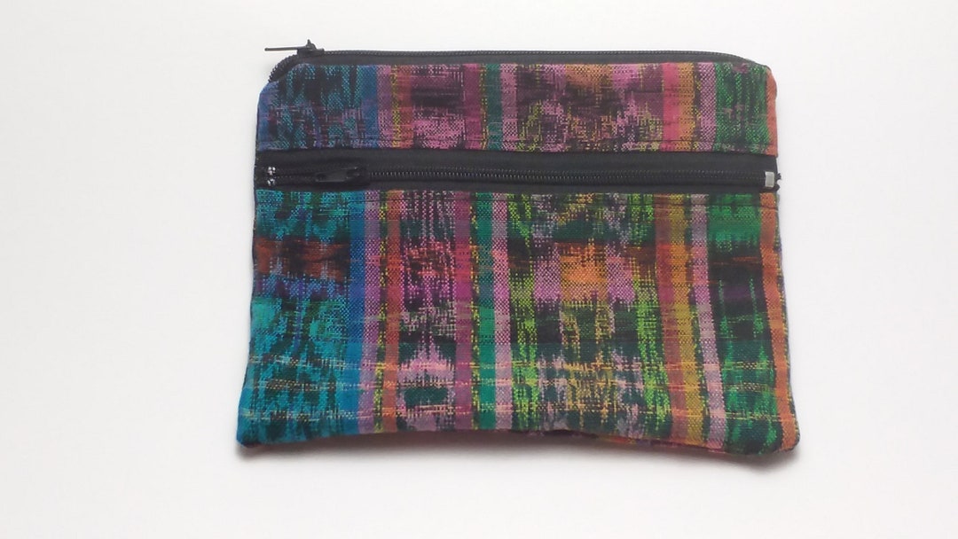 Unique Recycled Mayan Fabric Coin Purse Jewelry Bag Travel - Etsy