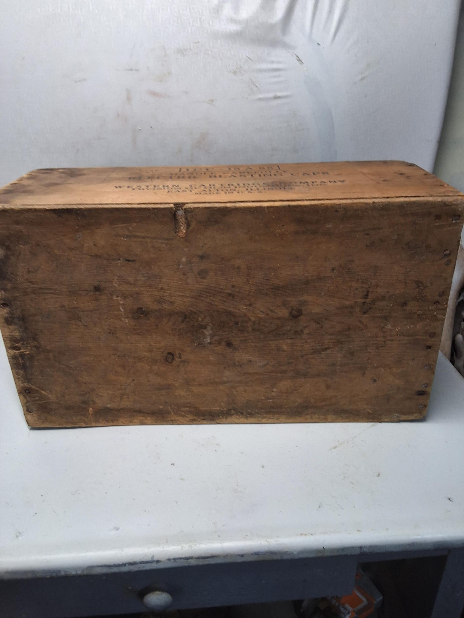 Wooden Blasting Cap Box - Etsy