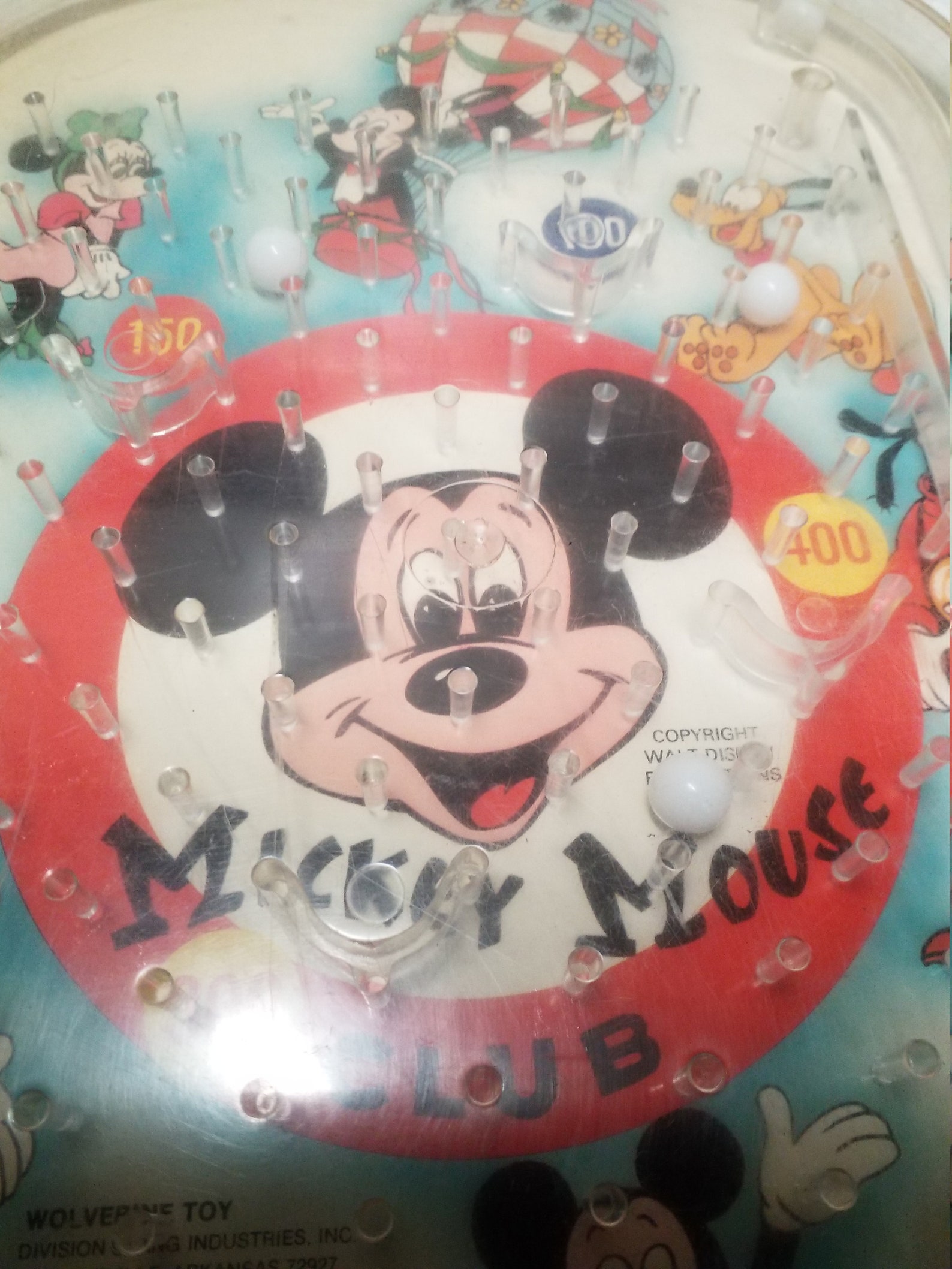 Vintage Mickey Mouse Club Pinball - Etsy