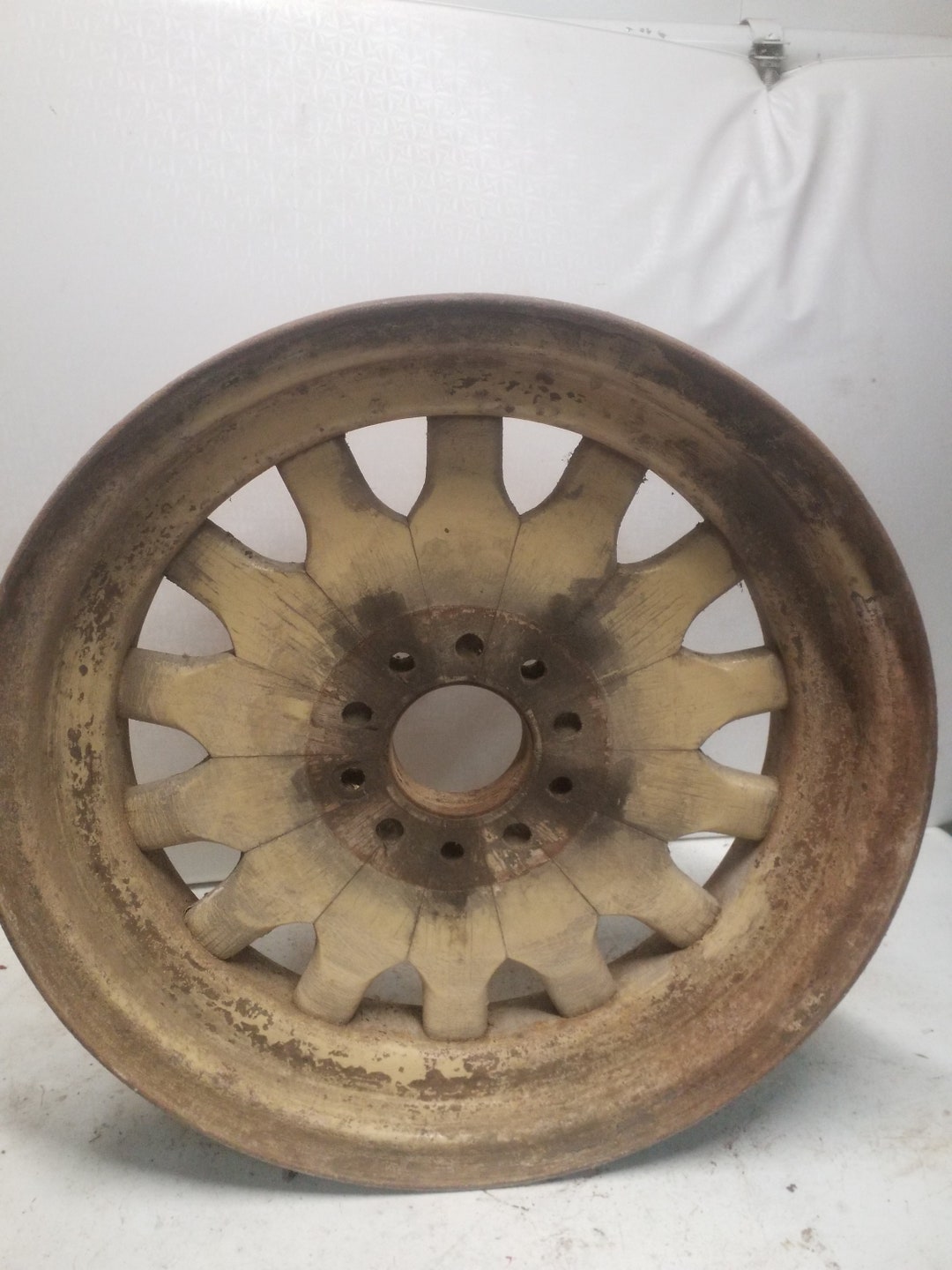 Antique Car Wheel - Etsy
