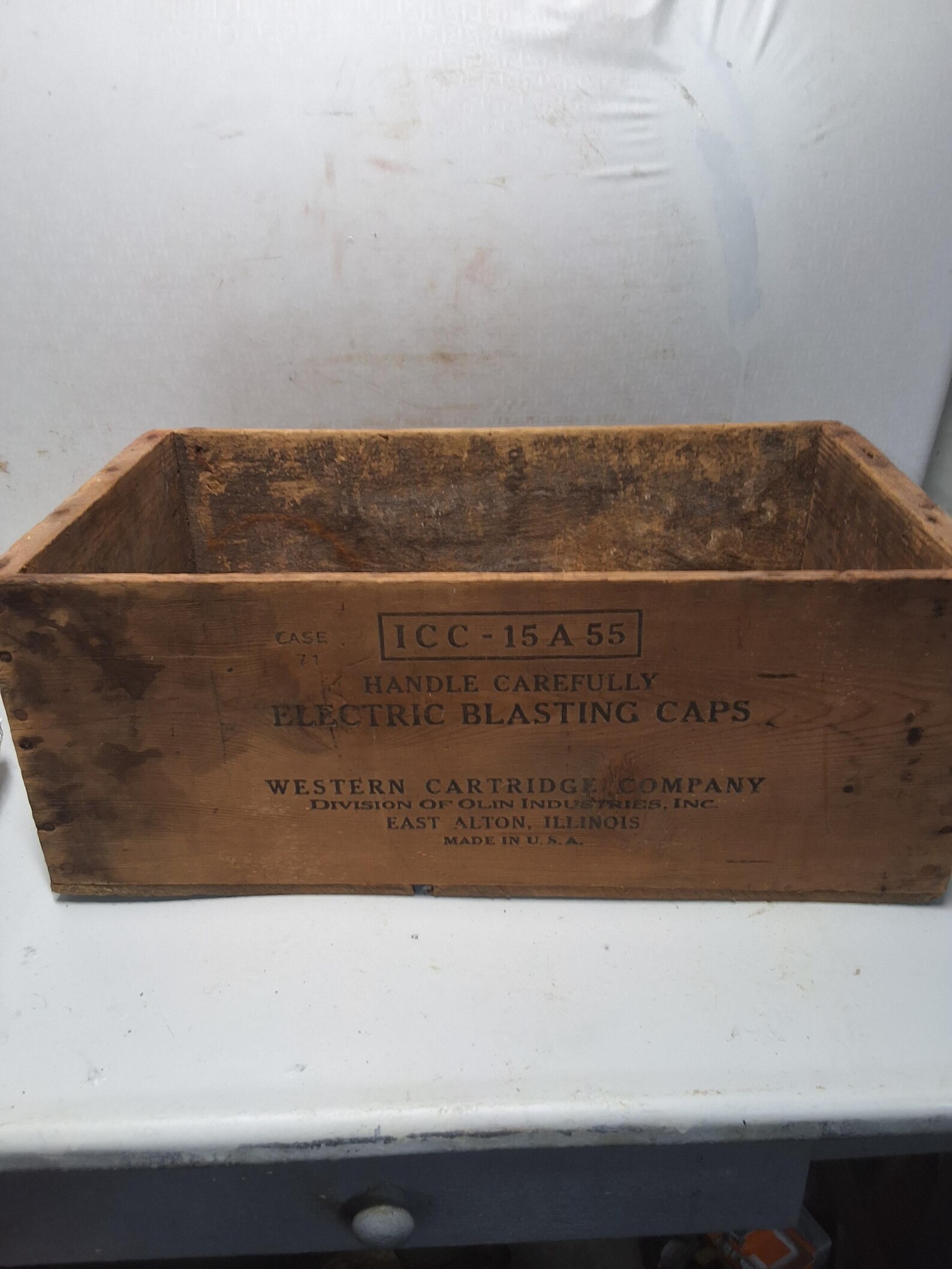 Wooden Blasting Cap Box - Etsy