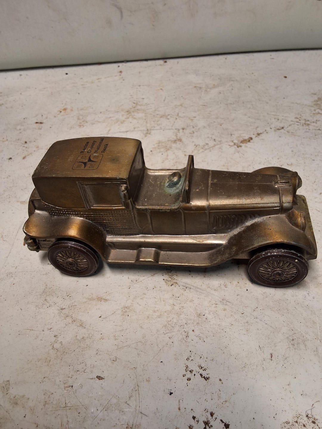 Brass Car Bank - Etsy