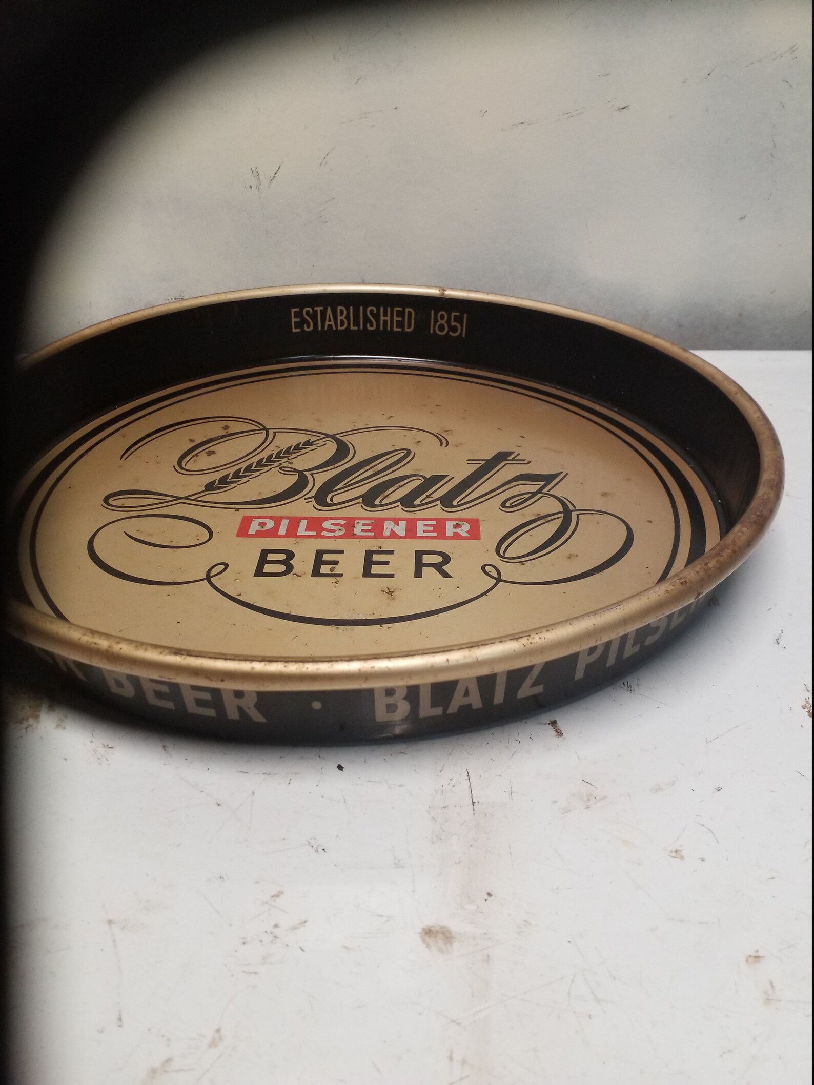 Vintage Blatz Beer Tray - Etsy