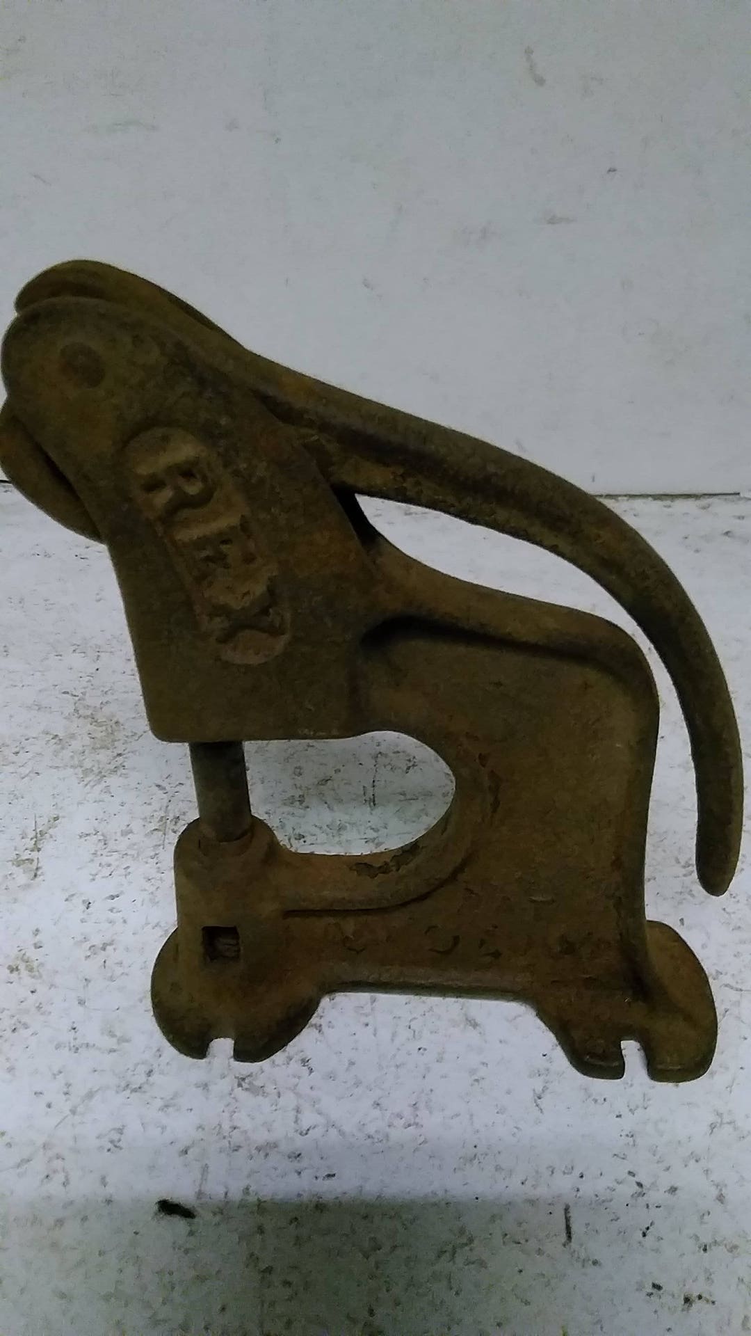 Rex Cast Iron Rivet Tool or Riviter - Etsy