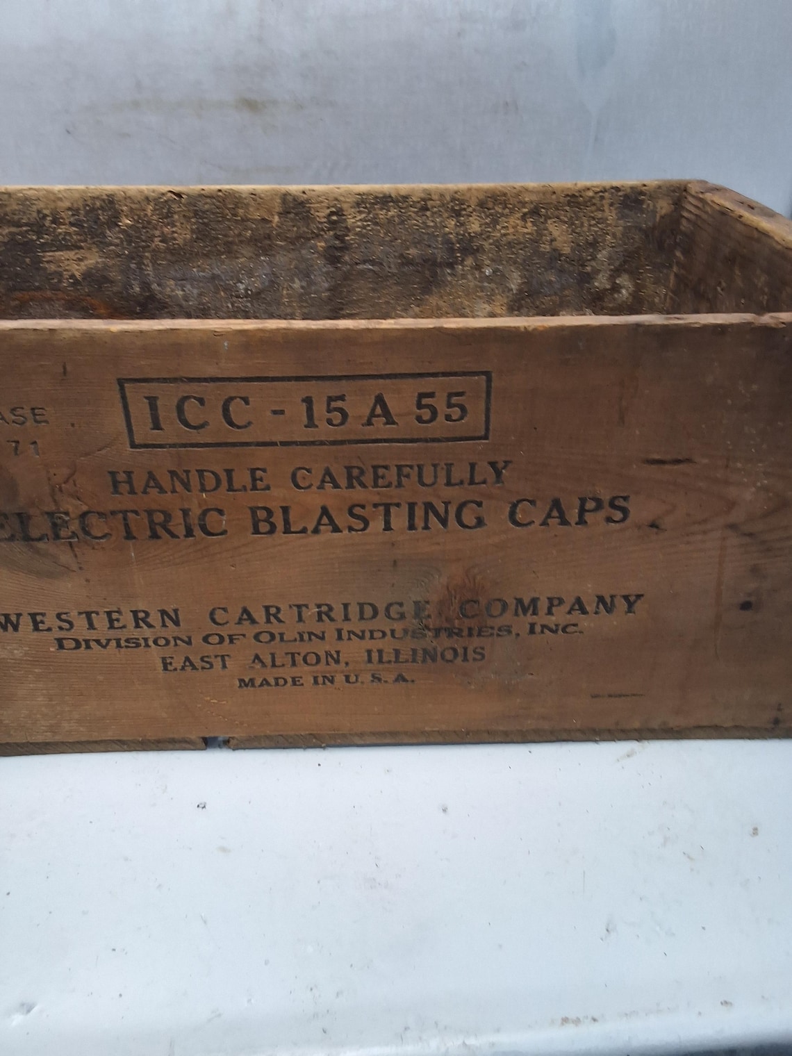 Wooden Blasting Cap Box - Etsy