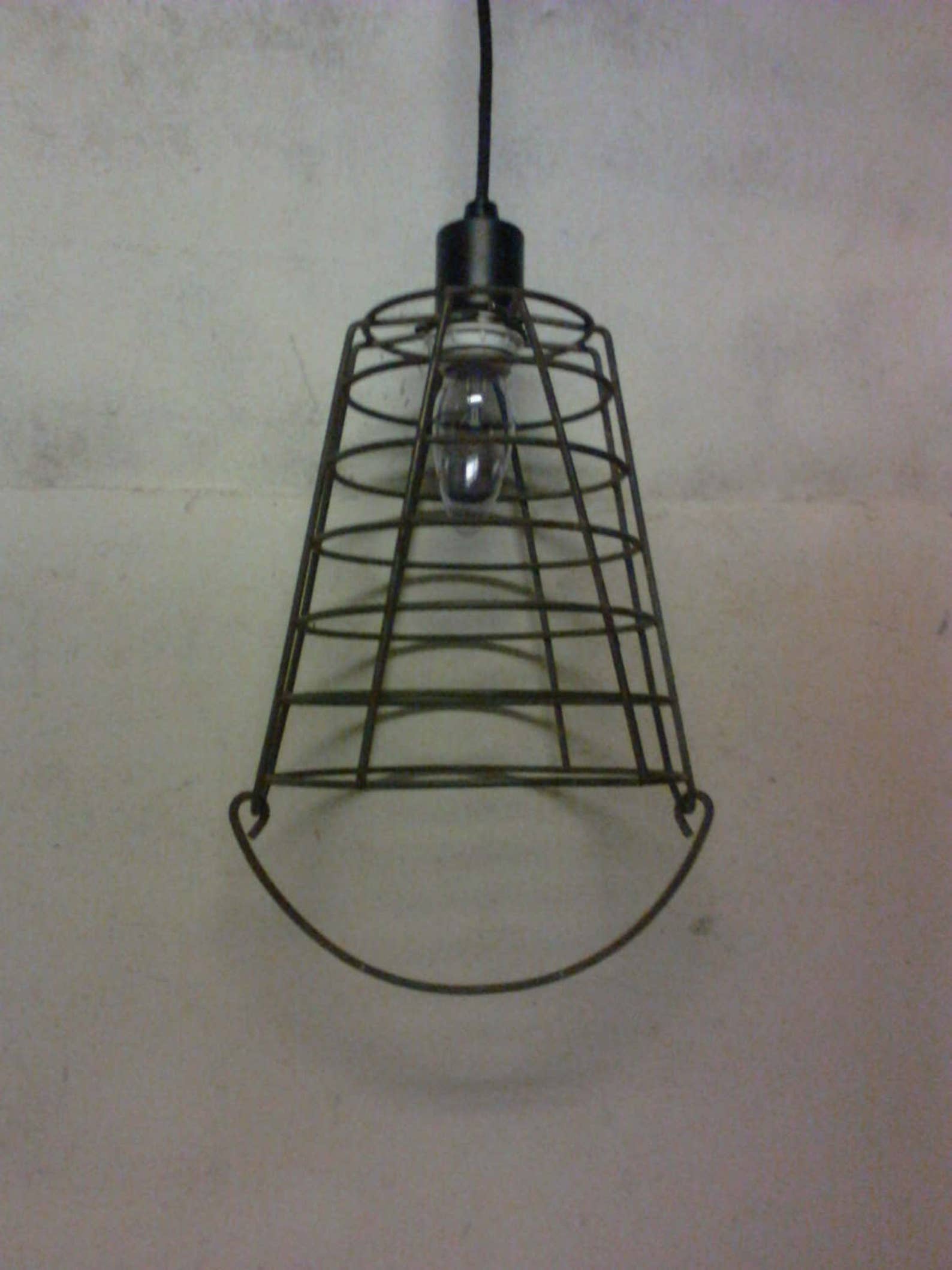 Wire Basket Light Fixture - Etsy