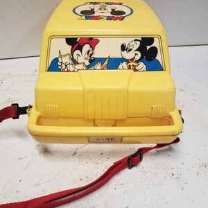 Mickey Mouse School Bus Lunch Box - Etsy Australia