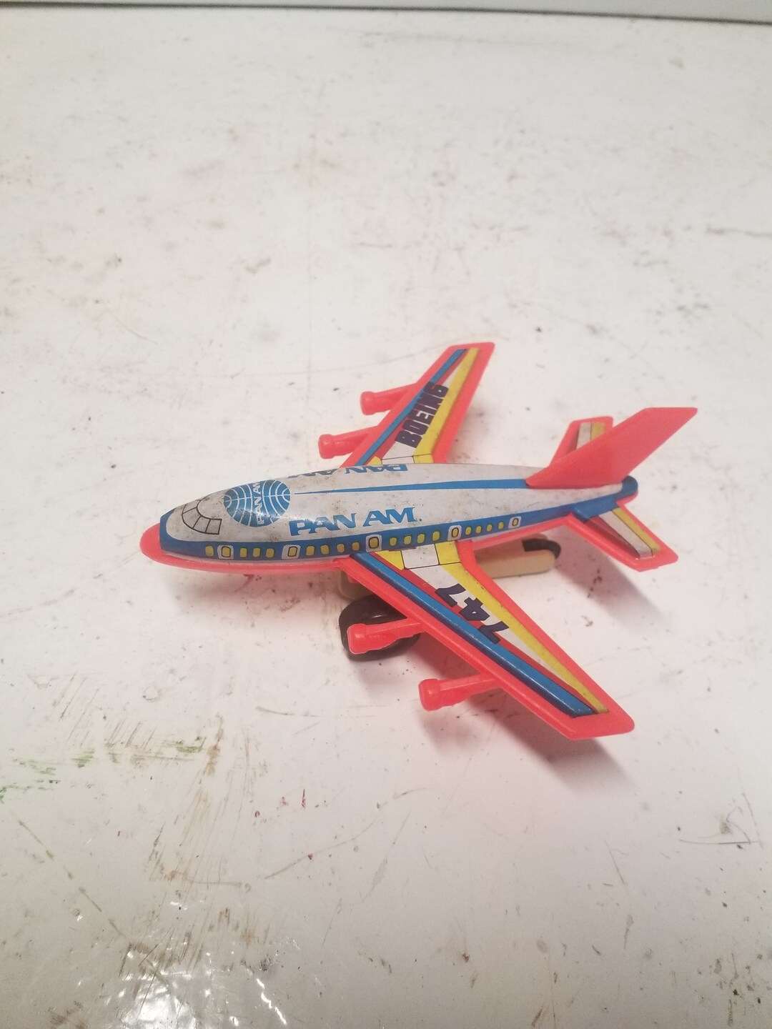 Pan Am Toy Friction Airplane - Etsy