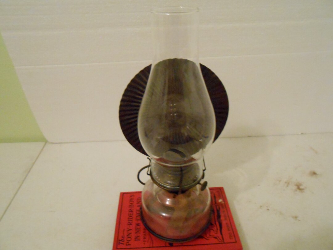 Oil Lamp With Reflector - Etsy
