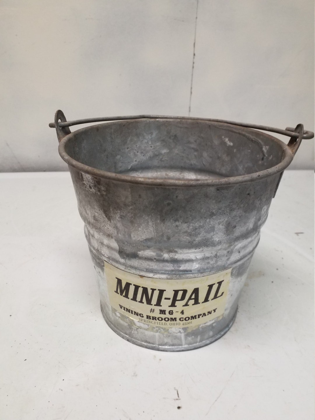Small Galvanized Pail or Bucket - Etsy