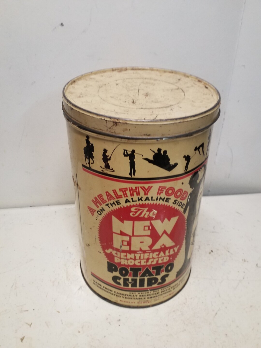 New Era Potato Chip Tin - Etsy