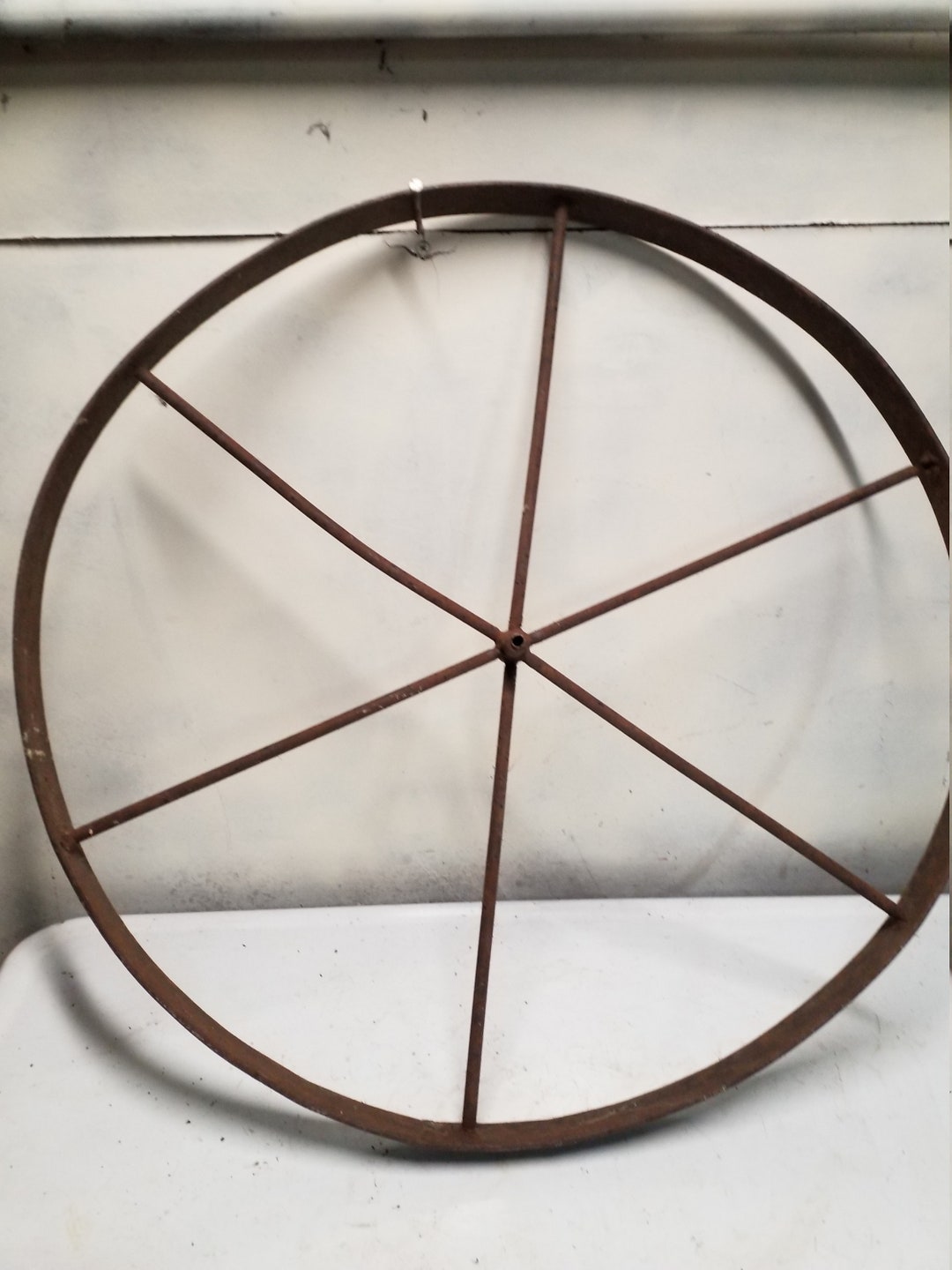 Vintage Steel Wheel - Etsy