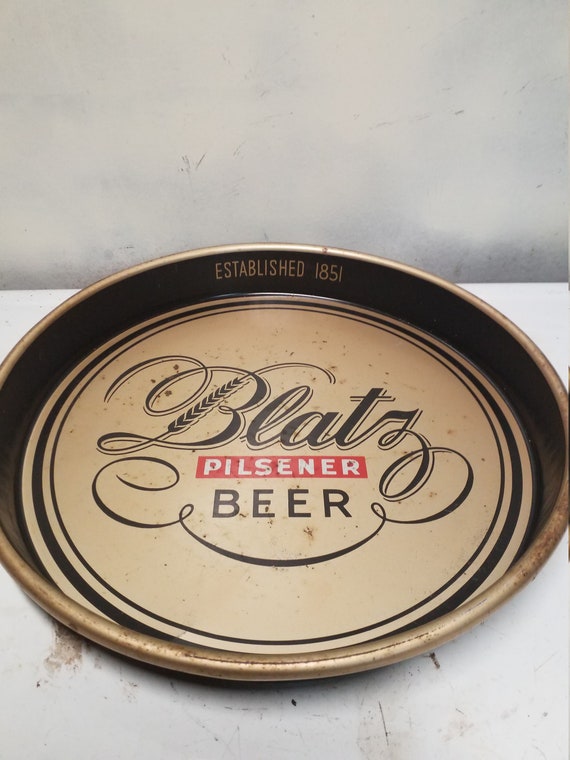 Vintage Blatz Beer Tray - Etsy