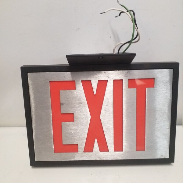 Exit Light - Etsy