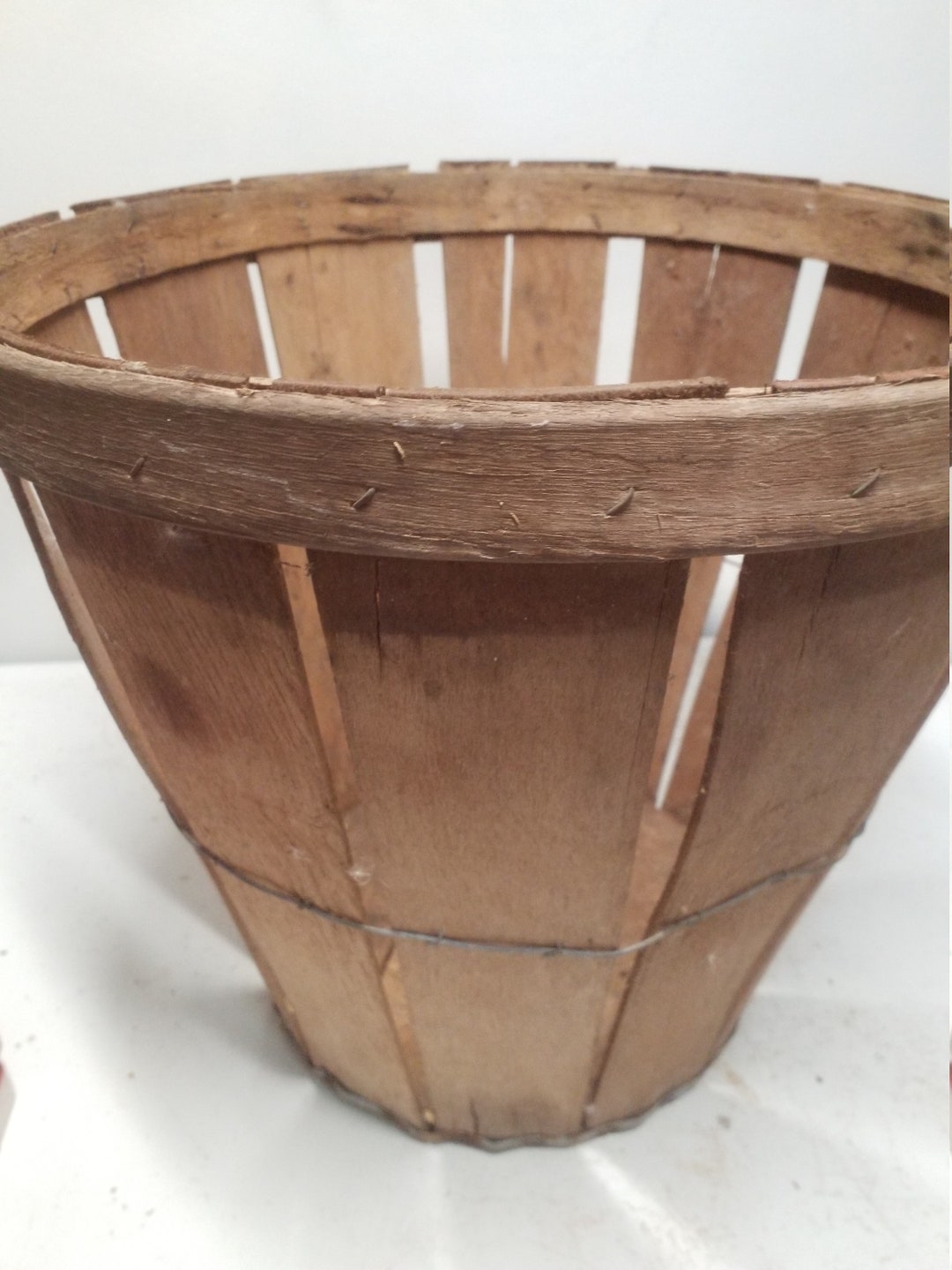 Wooden Apple Basket - Etsy