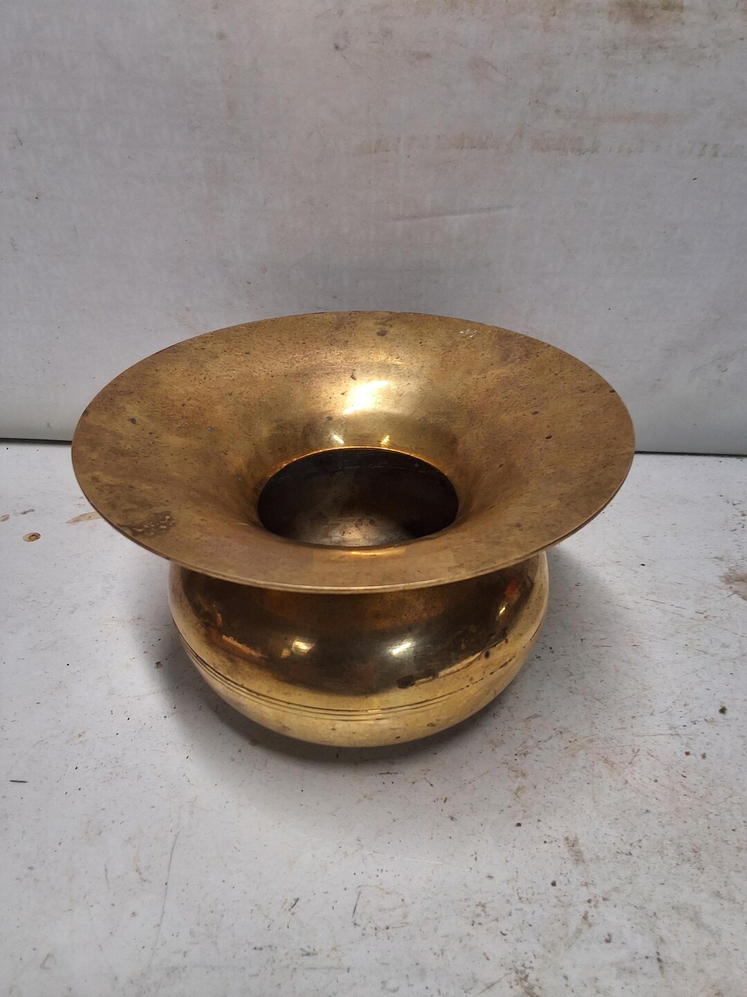 Brass Spittoon Q - Etsy