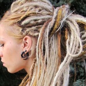 Full Kit of CUSTOM Long Natural Synthetic Dreads / Dread Extensions - Etsy