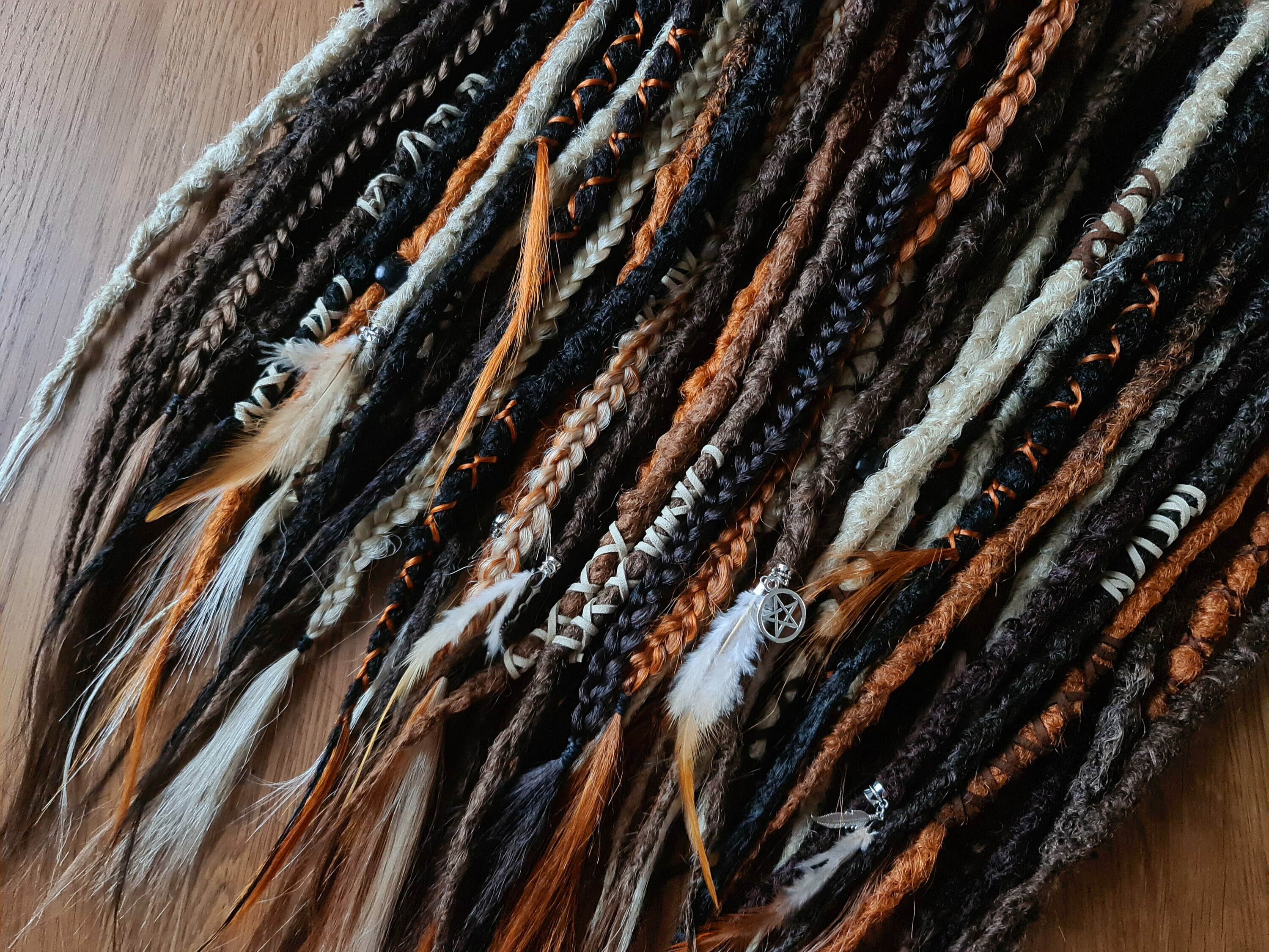 Full Set of Synthetic Dreads / Viking Hair Dreadlock - Etsy