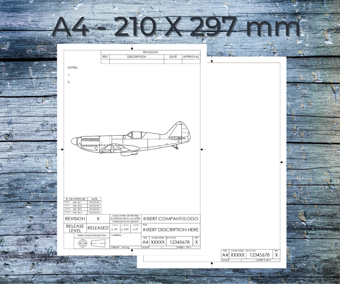 Visio Format Engineering Drafting, Drawing, Schematic or Blueprint ...