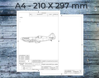 Visio Format Engineering Drafting, Drawing, Schematic or Blueprint ...