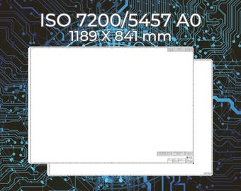 Visio Format ISO 5457 and 7200 Drafting, Drawing, Schematic, Plan ...
