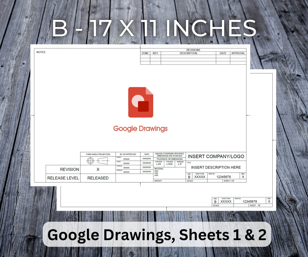 Google Drawings Format Engineering Drafting, Drawing, Schematic or ...